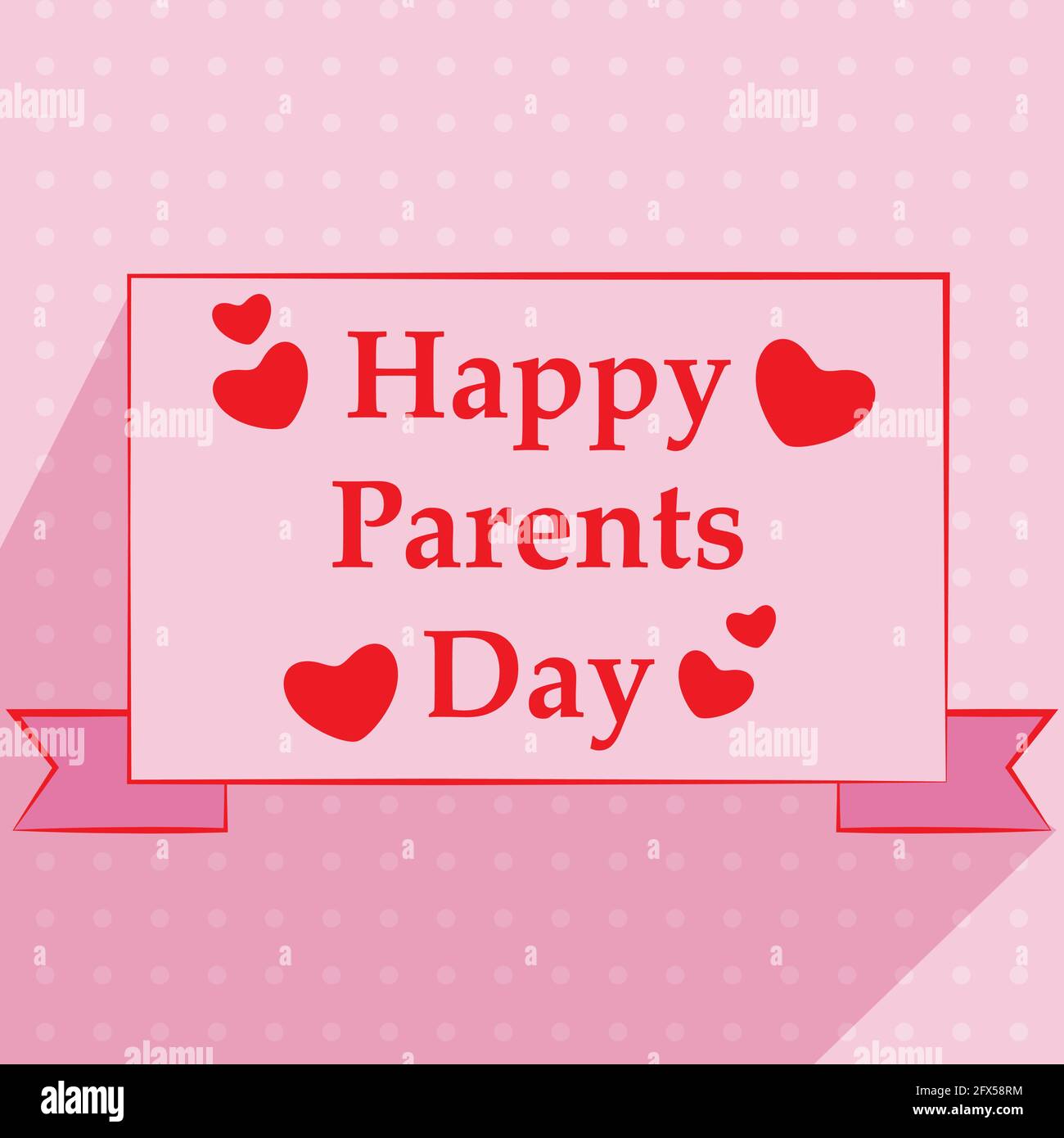 Parents Day background Stock Vector Image & Art - Alamy