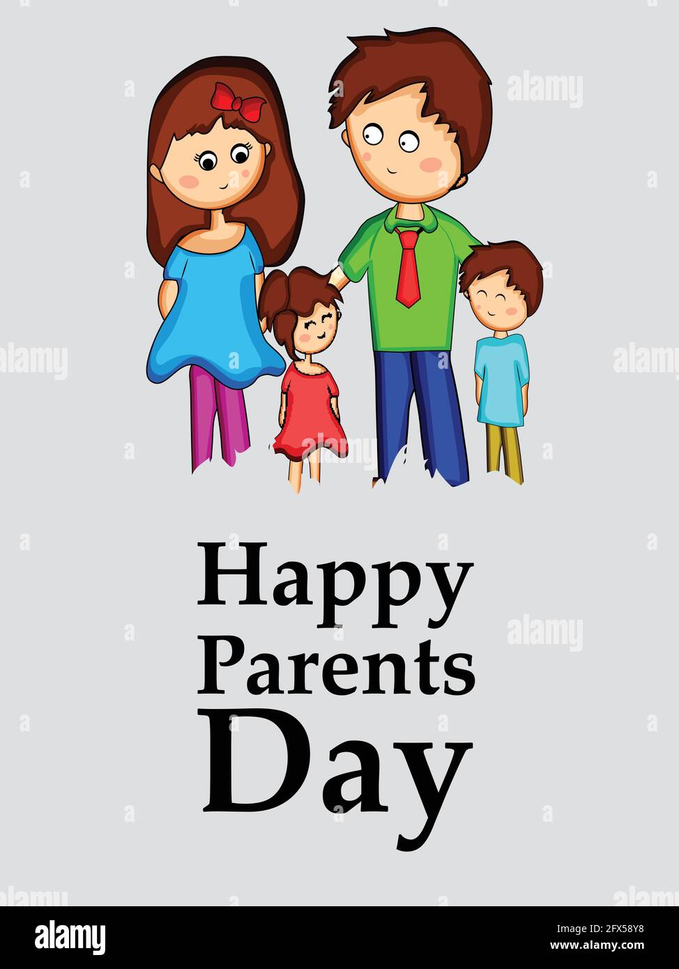 Parents Day background Stock Vector Image & Art - Alamy