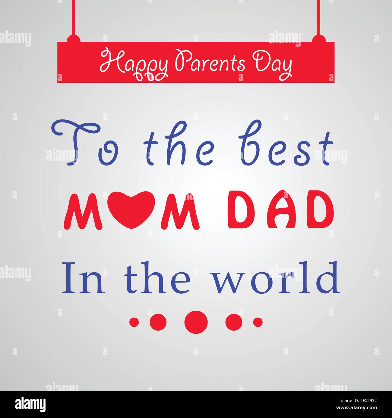 Parents Day background Stock Vector Image & Art - Alamy