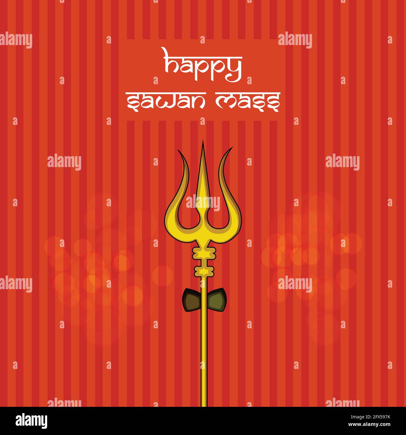 Sawan Mass Hindu Festival Background Stock Vector Image & Art - Alamy