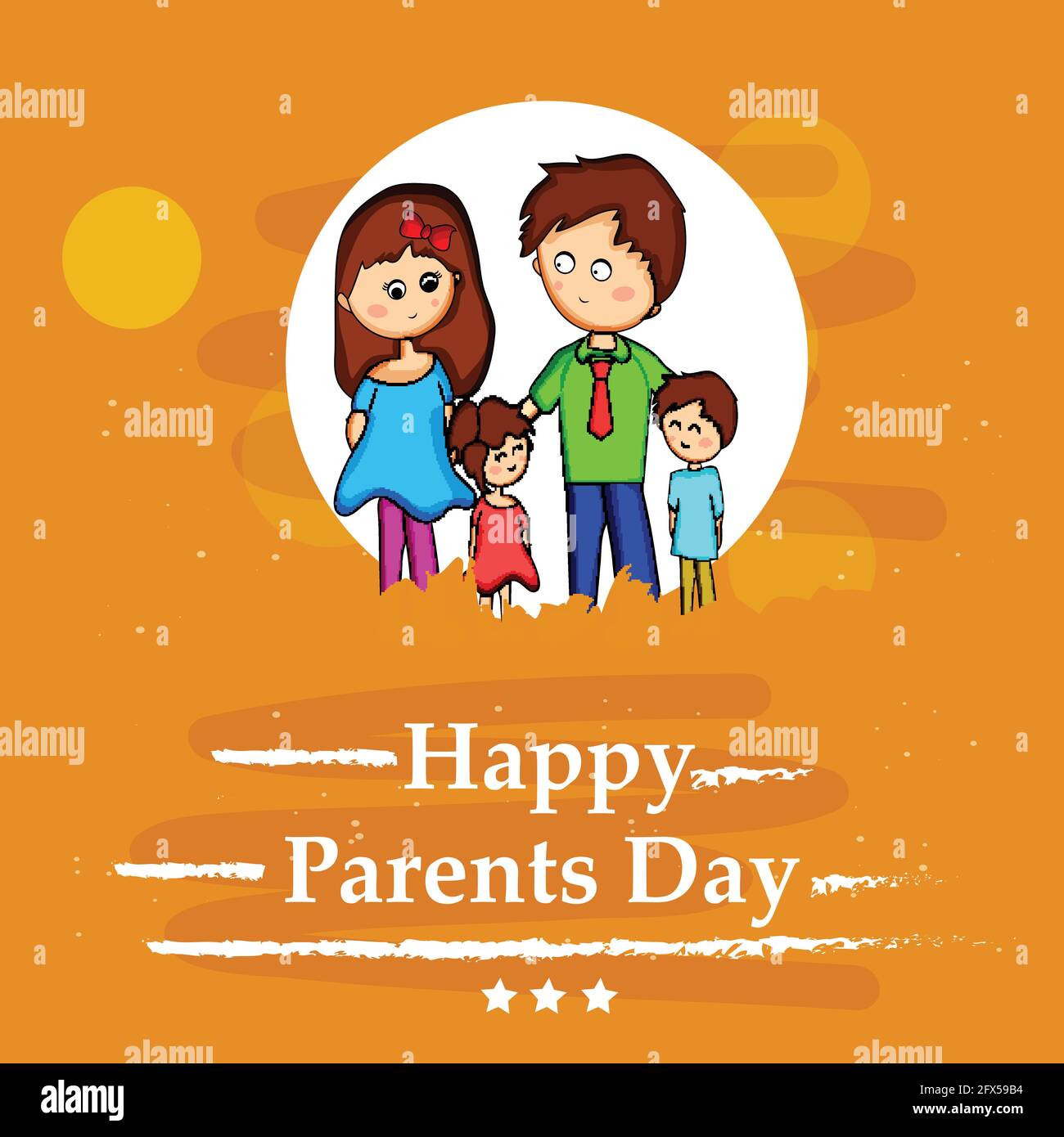 Parents Day background Stock Vector Image & Art - Alamy