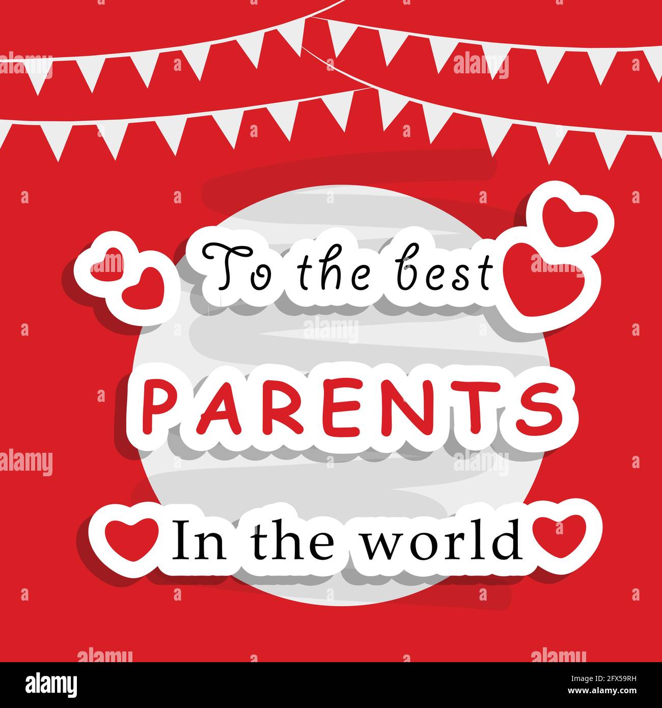 Parents Day background Stock Vector Image & Art - Alamy