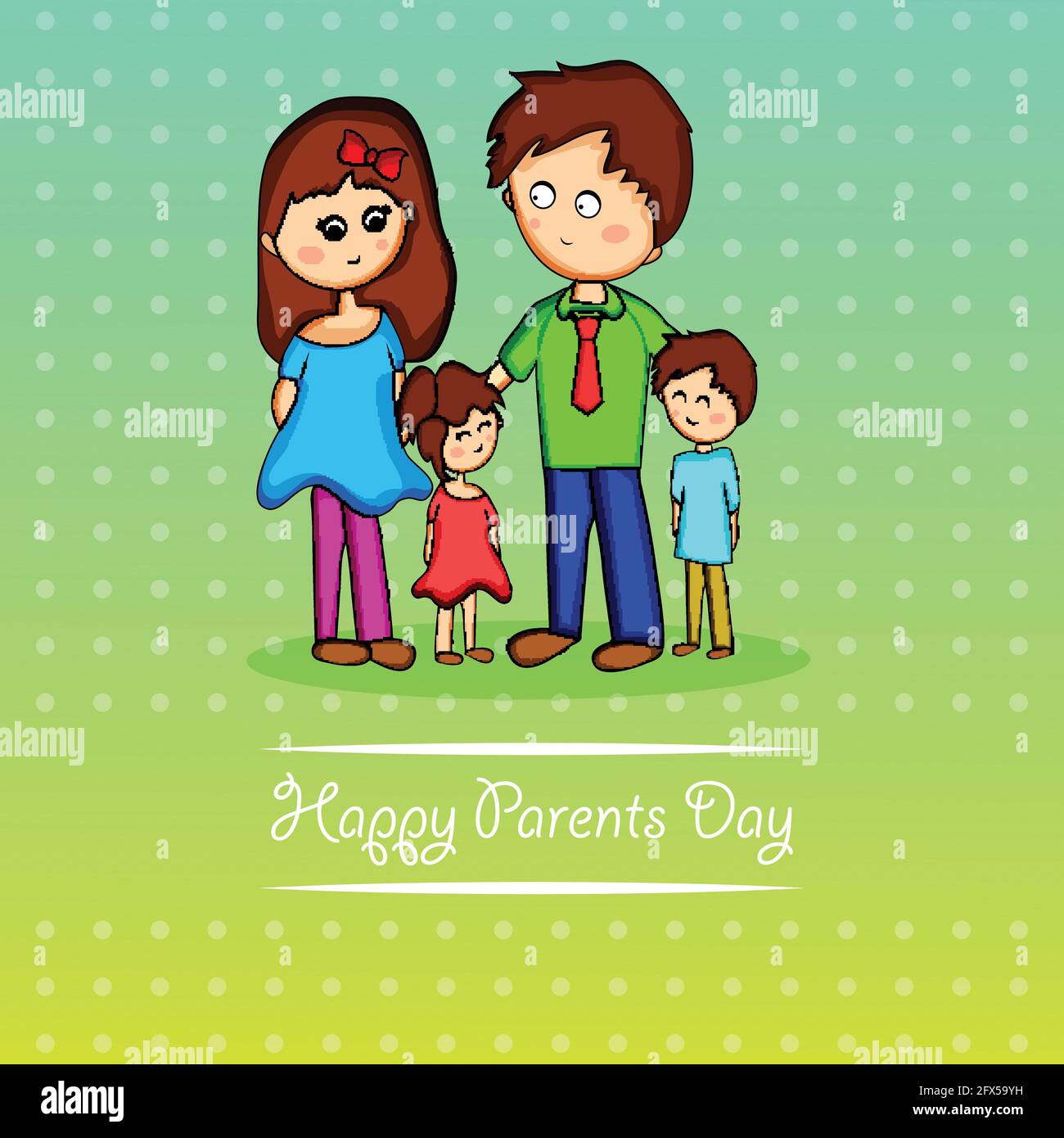 Parents Day background Stock Vector Image & Art - Alamy