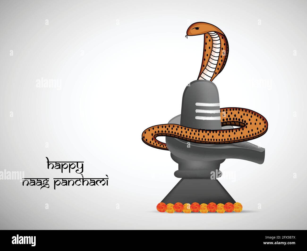 Hindu festival Naag Panchami Background Stock Vector Image & Art - Alamy