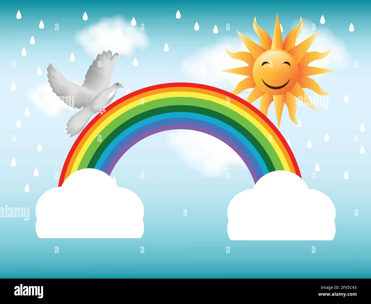 Monsoon season background Stock Vector Image & Art - Alamy