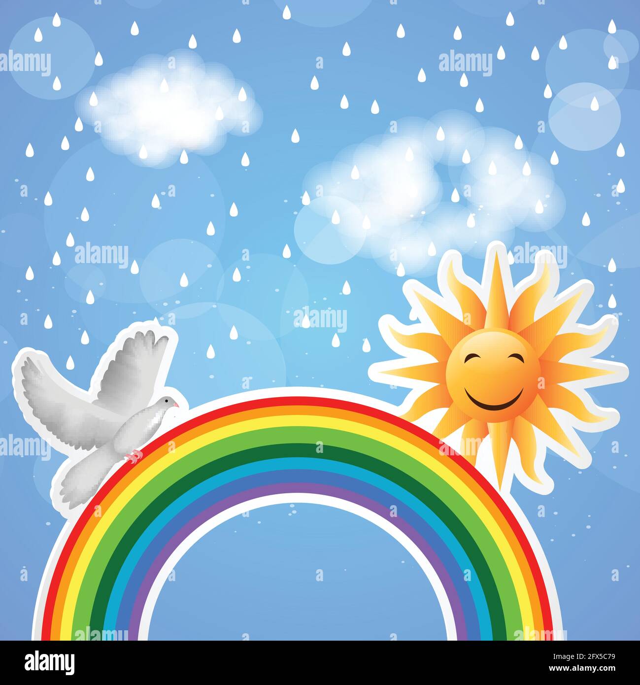 Monsoon environment Stock Vector Images - Alamy