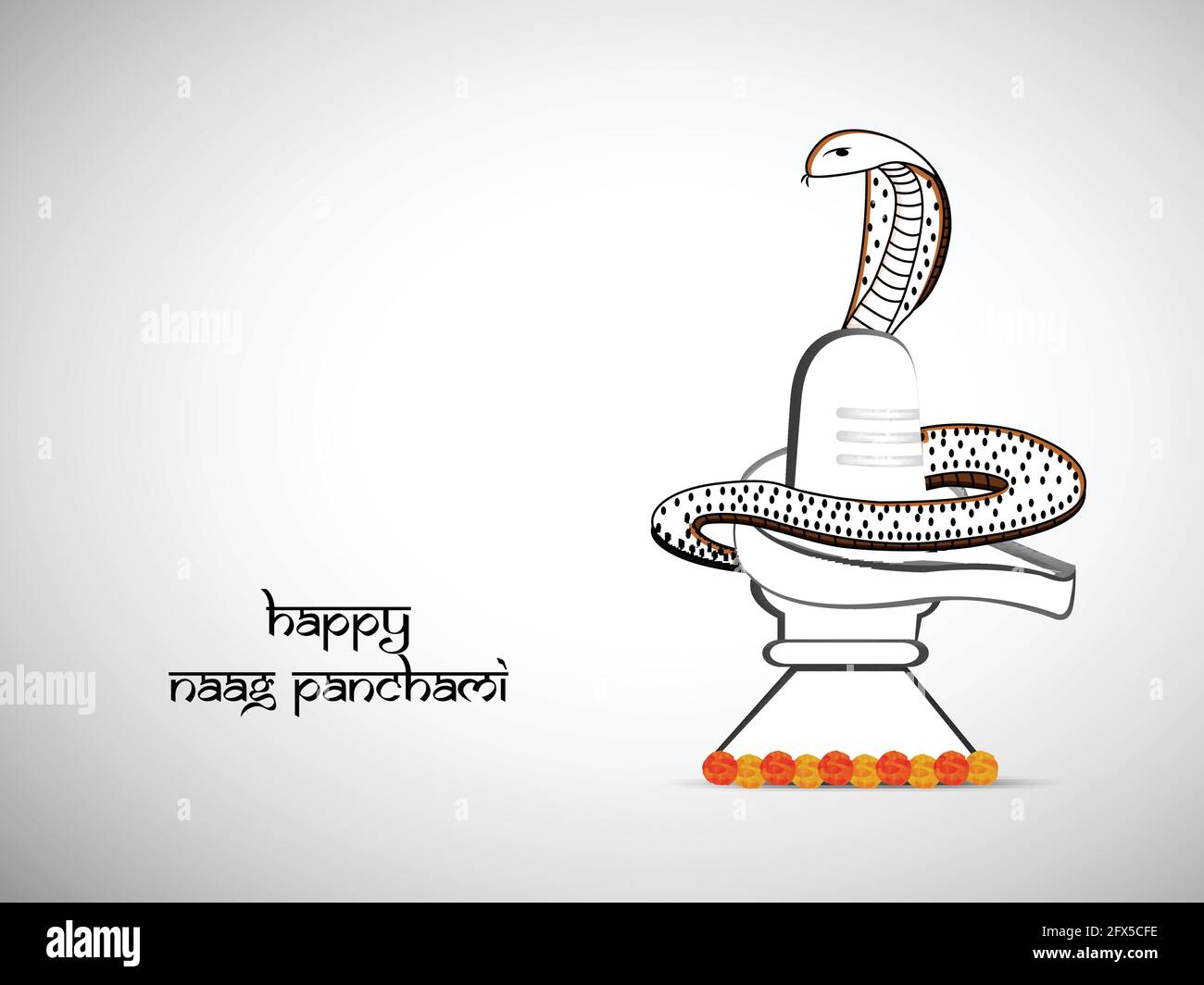 Nag panchami Stock Vector Images - Alamy