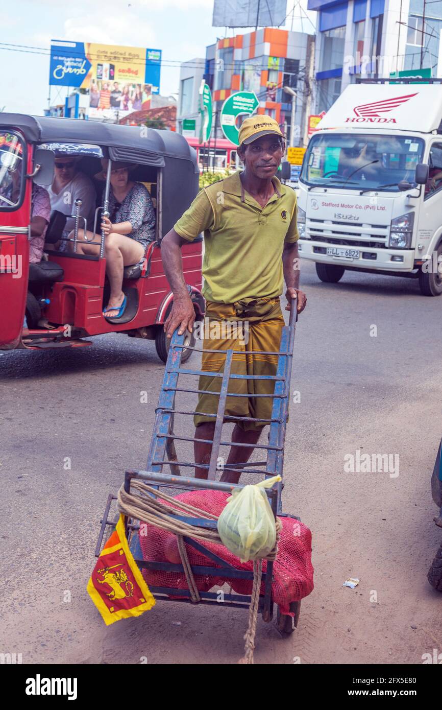Porter trolley hi-res stock photography and images - Alamy