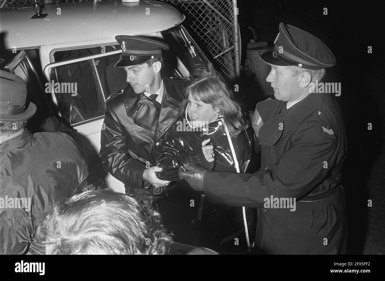 Gala evening Nato Tattoo in Arnhem, Provo riot at Nato Tattoo, military ...