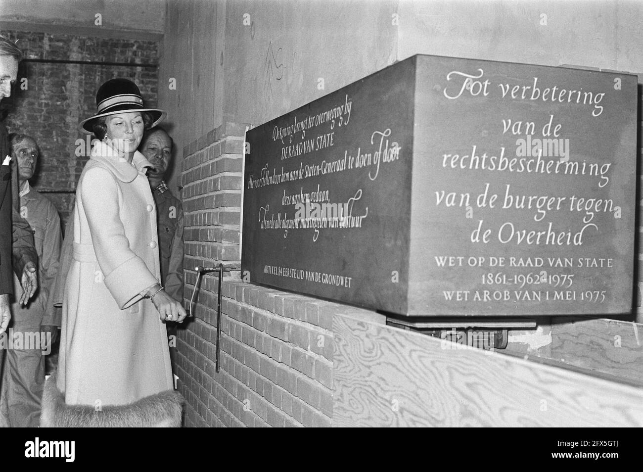 buildings, new construction, laying of foundation stones, princesses ...