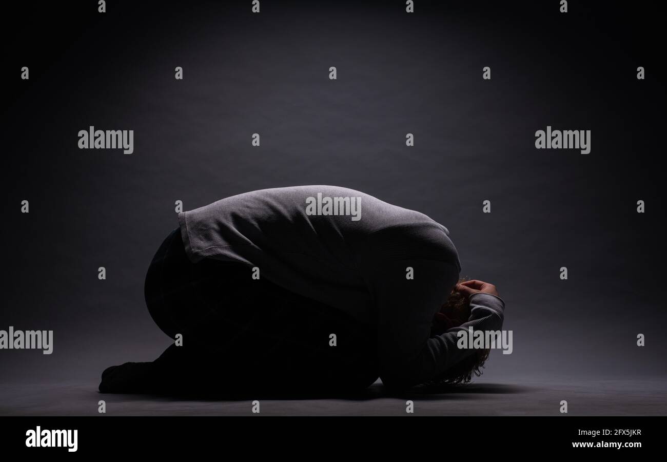 Depressed bot is suffering from the inside because of the pain that he ...