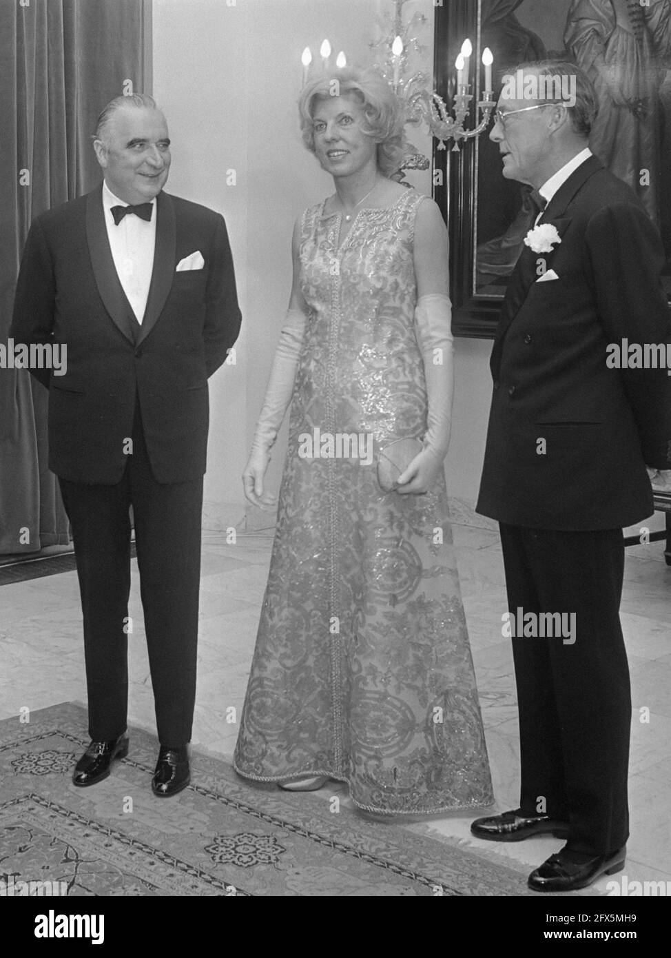 Georges and Claude Pompidou (1969 Stock Photo - Alamy