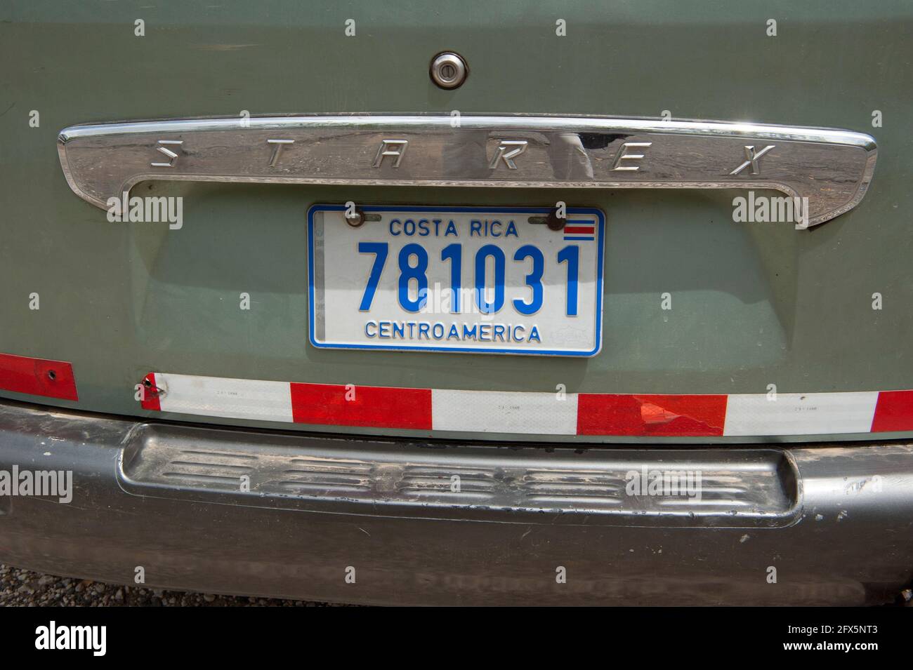 Costa rica license plate costa hi-res stock photography and images - Alamy