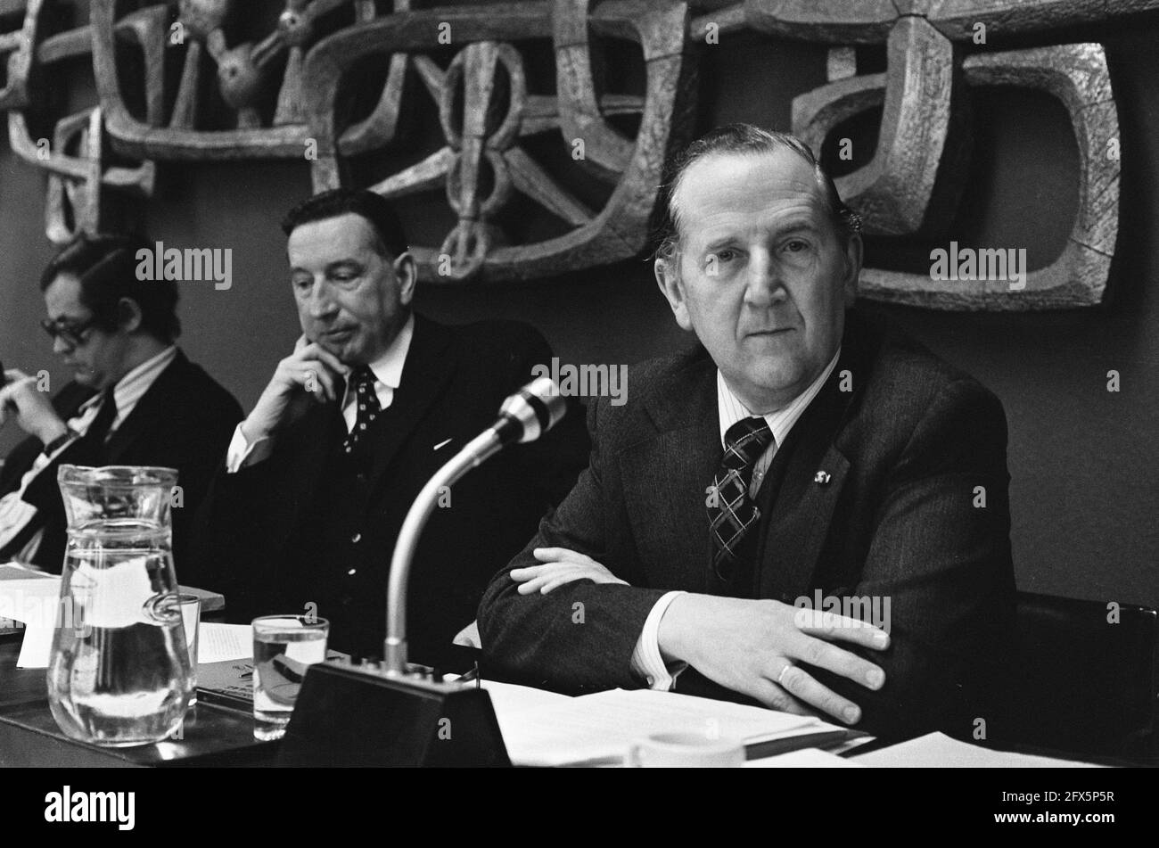 Joint conference Black and White Stock Photos & Images - Alamy