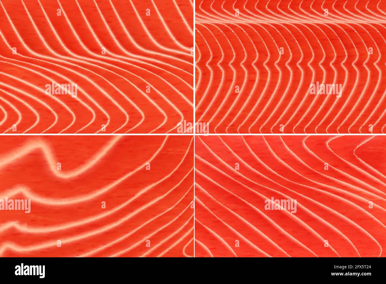 Salmon fish meat texture background. Trout steak fillet, Japanese ...