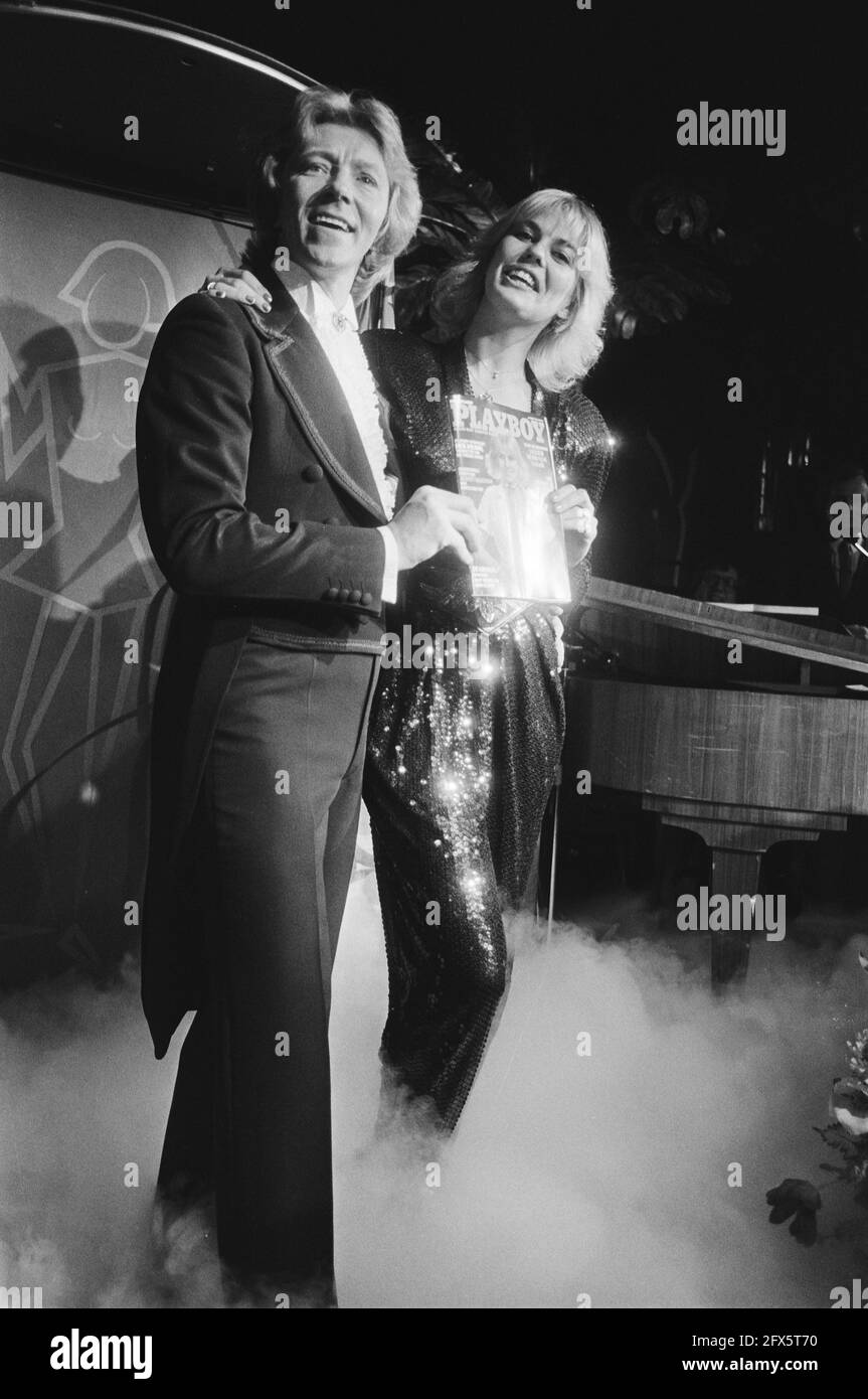 Magician Richard Ross with Ellen Soeters, April 18, 1983, photo models ...