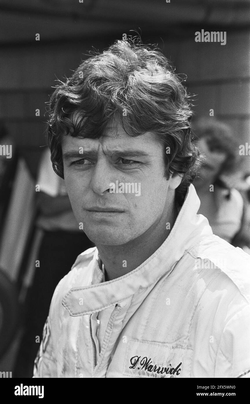 Grand Prix of the Netherlands at Zandvoort; heads of drivers, Derek ...