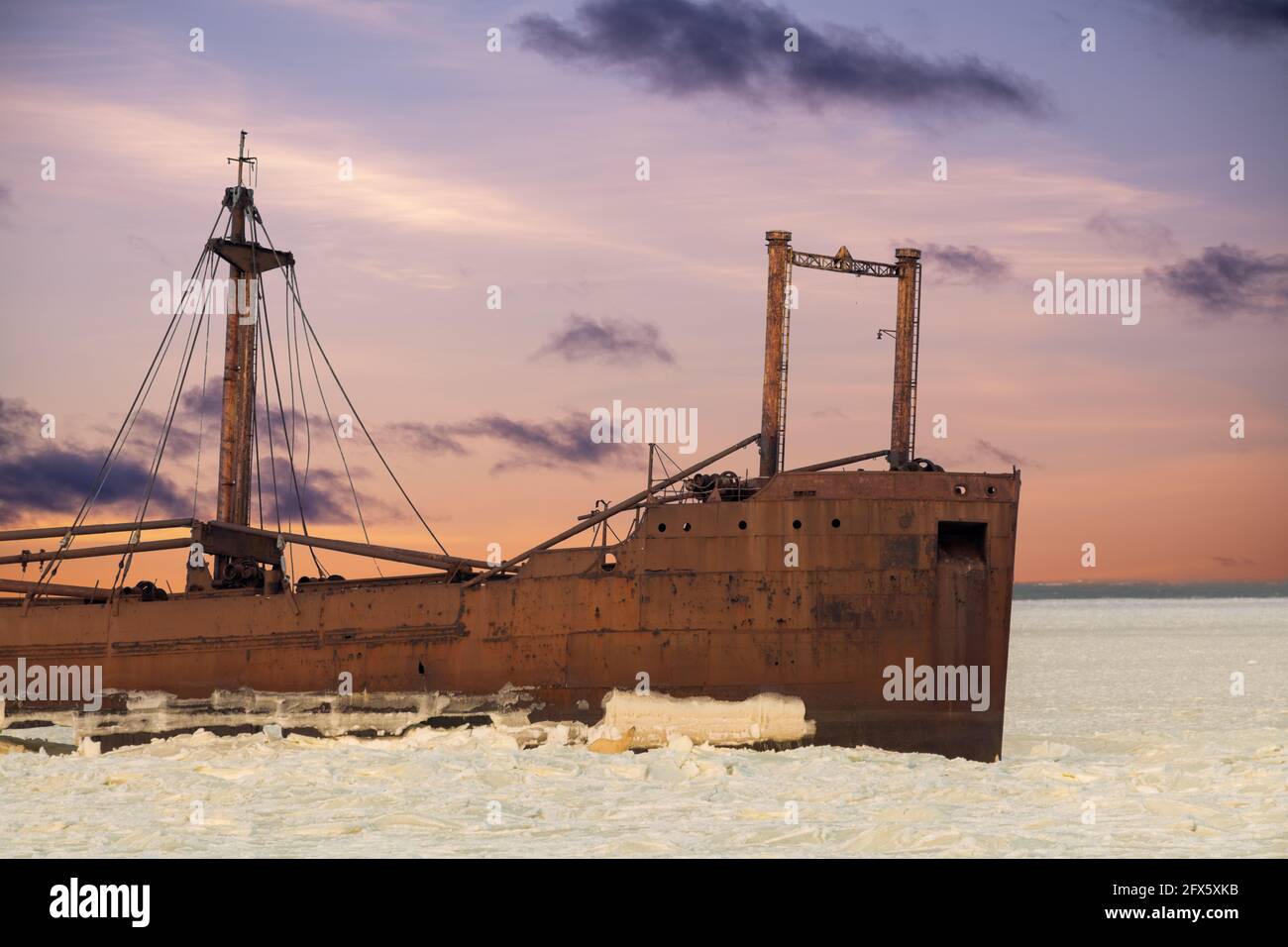 Churchill, Manitoba in northern Canada on the edge of Hudson Bay, the ...