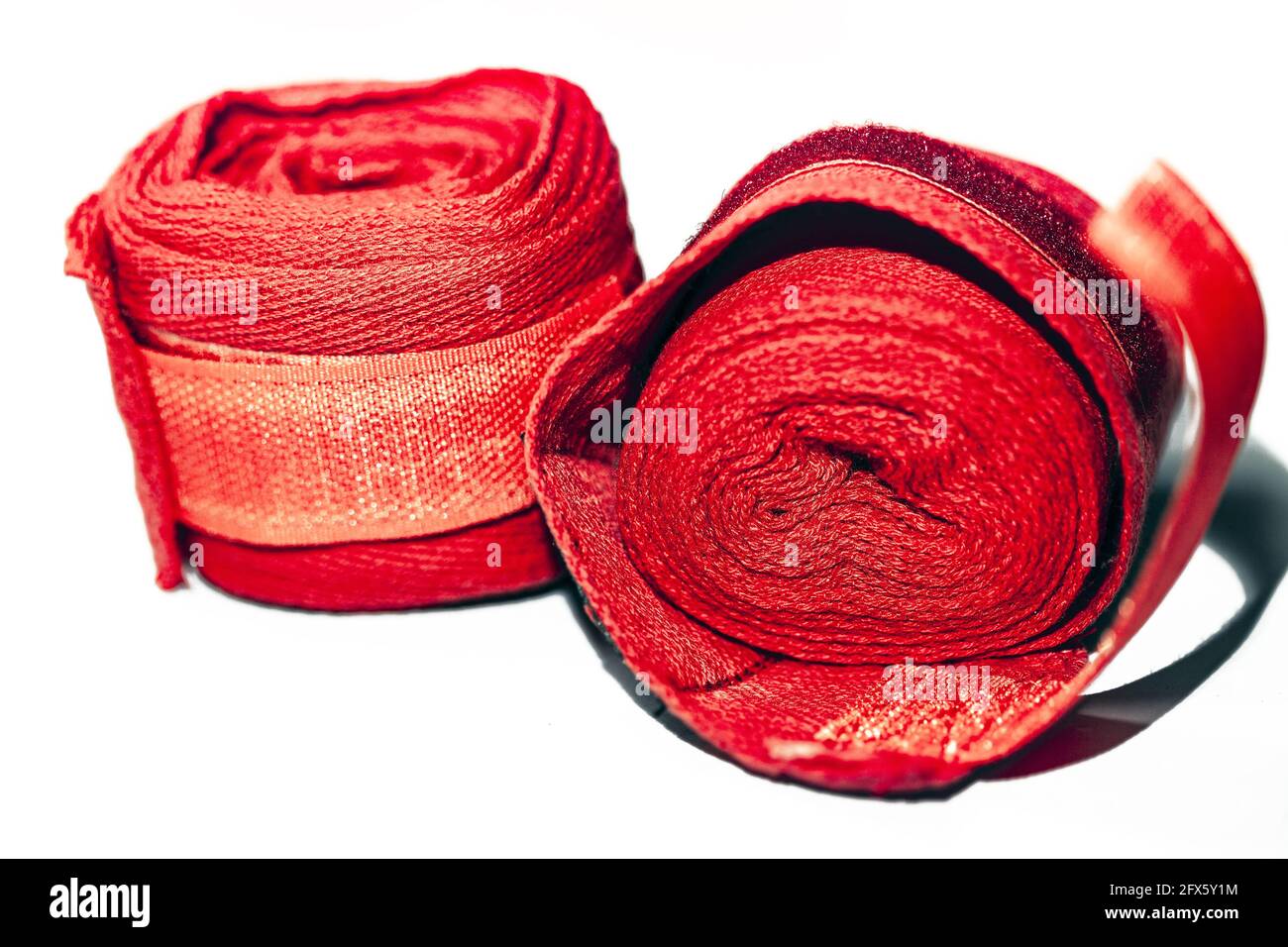 Boxing Bandages . Boxing Wraps for Hand Protection Stock Photo - Alamy