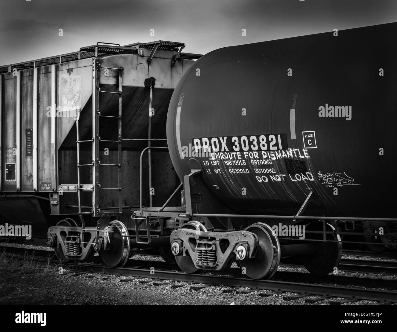 Train Cars Black And White