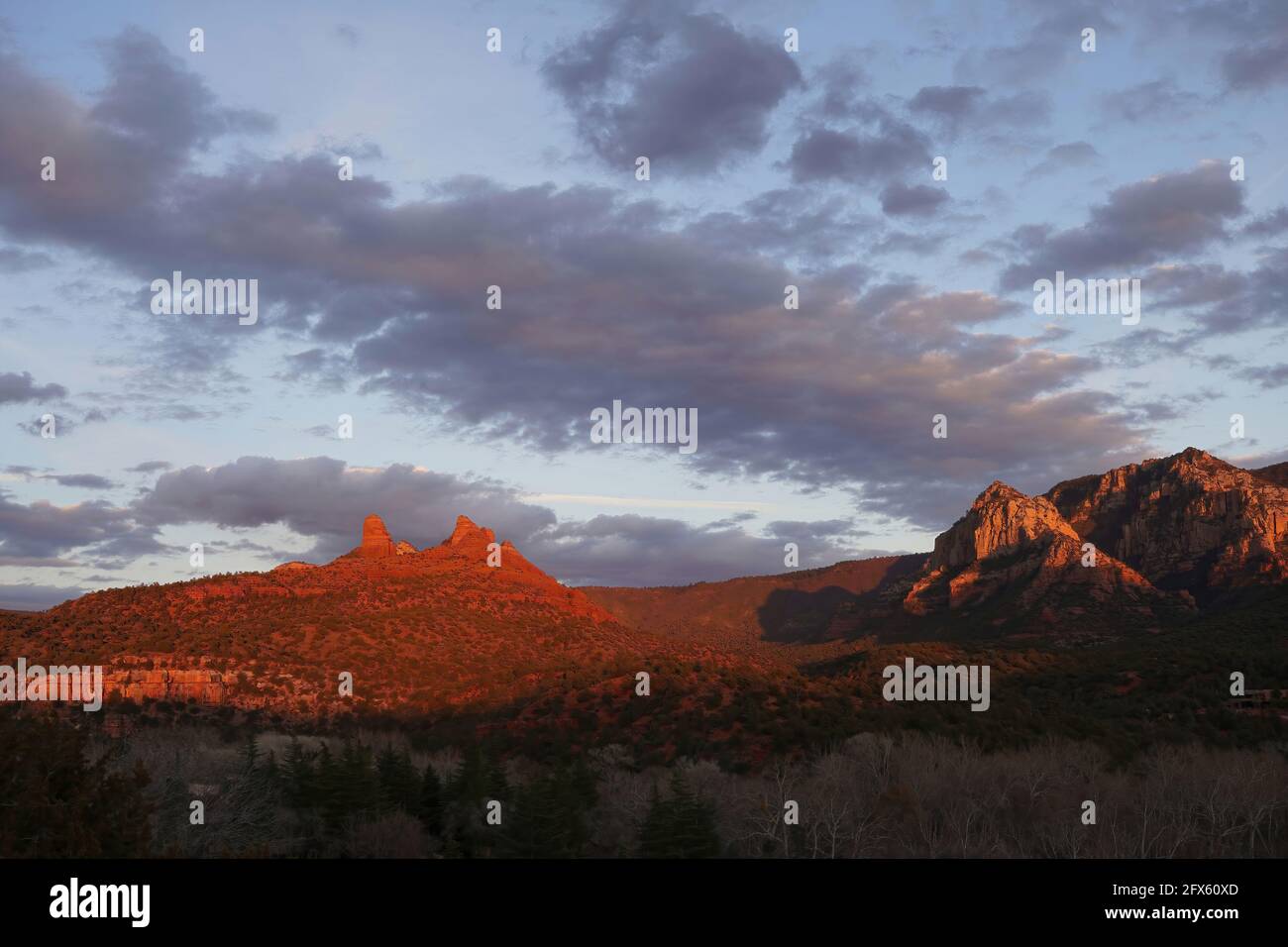 Sunset red rocks hi-res stock photography and images - Alamy