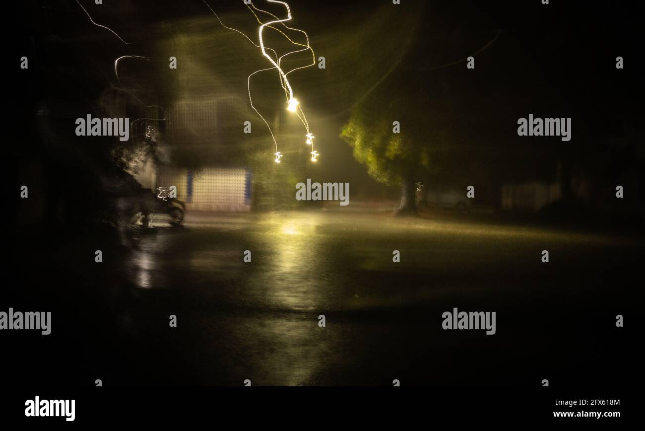 Current spark during rain hi-res stock photography and images - Alamy