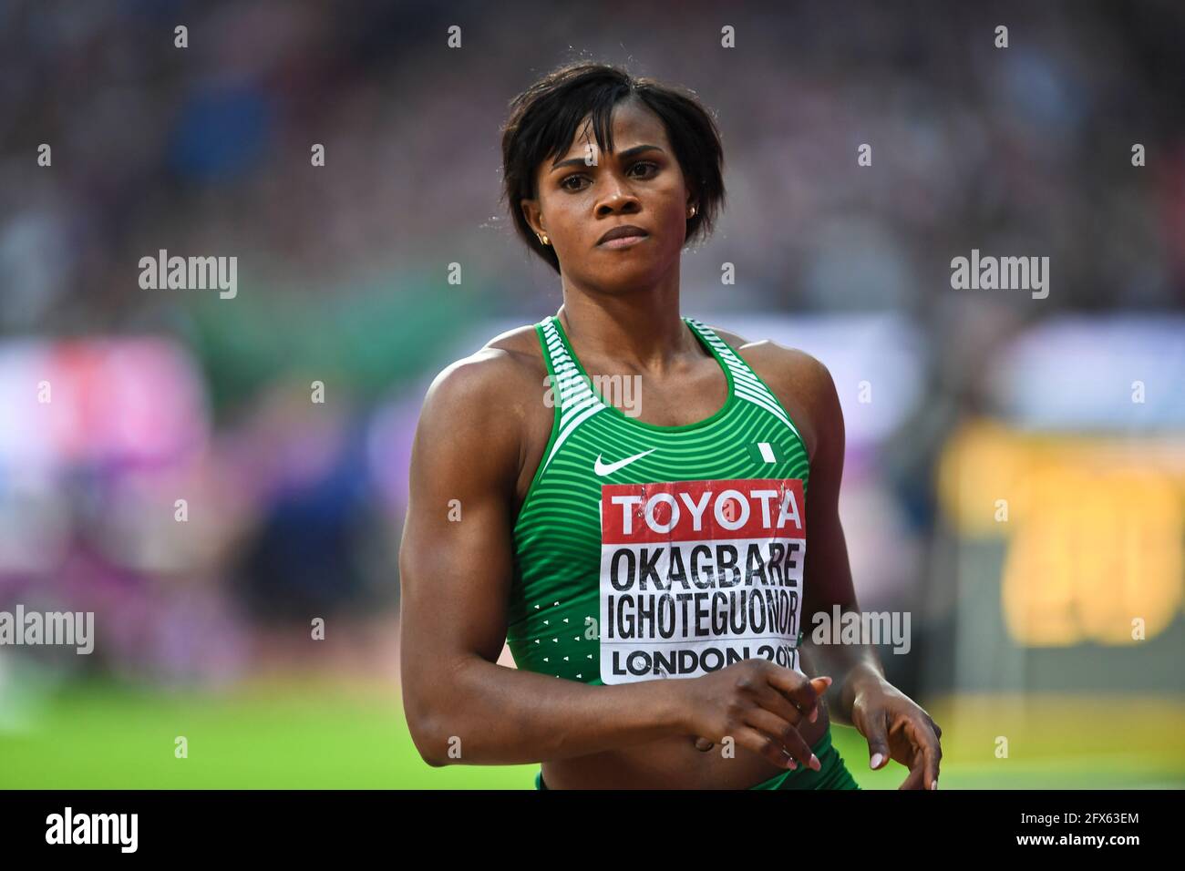 Blessing Okagbare-Ighoteguonor (Nigeria). Long Jump Final. IAAF ... Blessing Okagbare-Ighoteguonor (Nigeria). Long Jump Final. IAAF ...