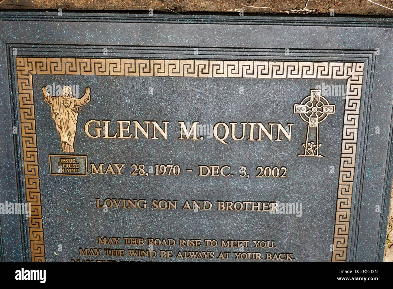Glenn Quinn Funeral