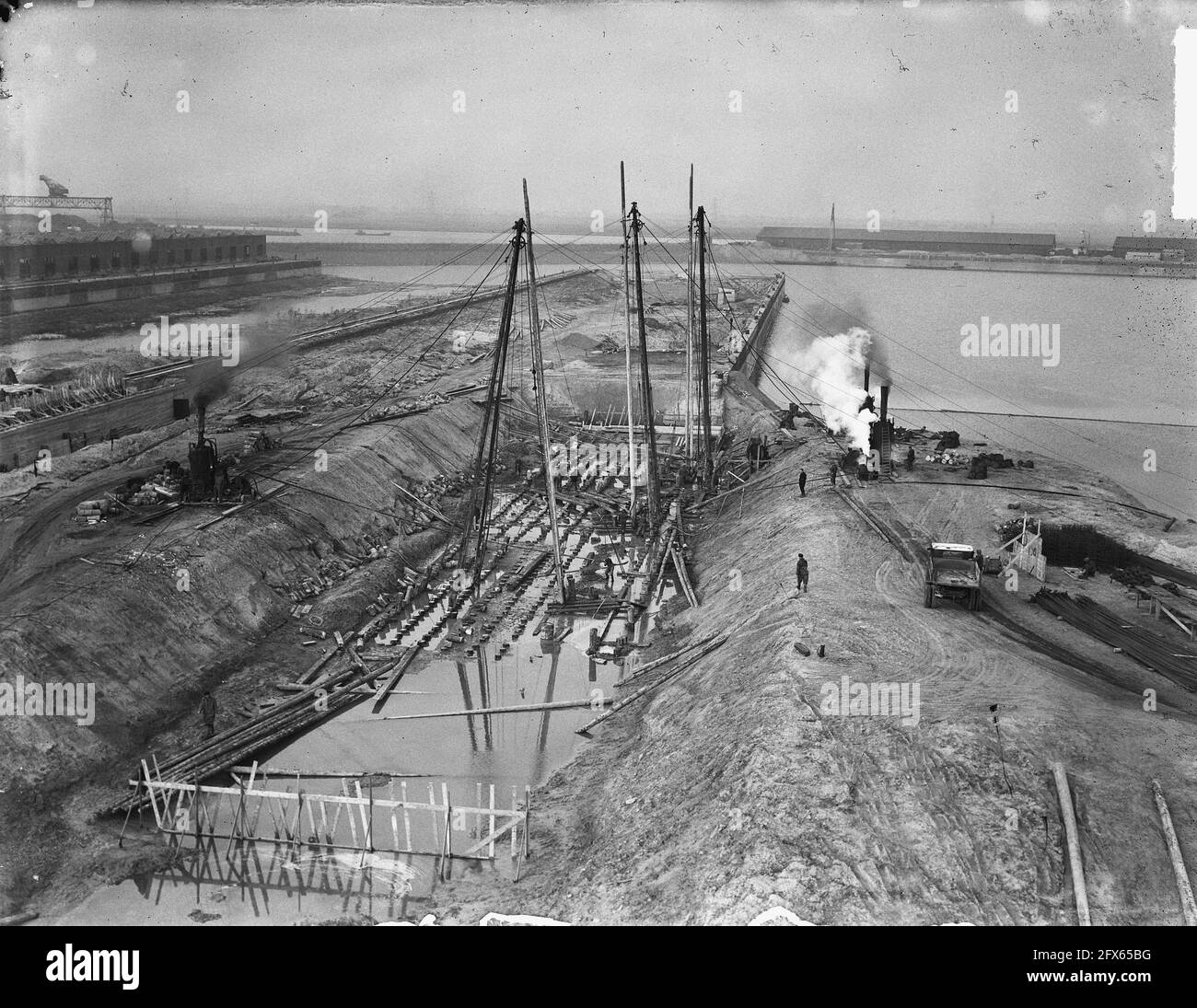 Ports in Rotterdam-west to be expanded, March 15, 1950, HAVENS, The ...