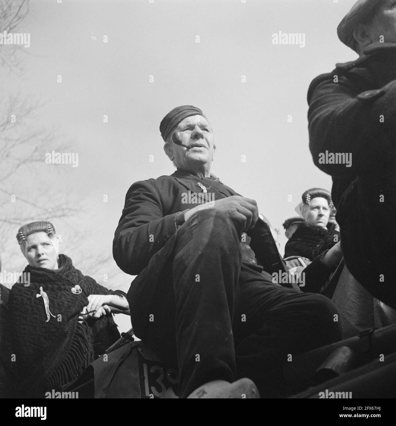 Walcheren. Queen Wilhelmina's tour of Zeeland. A Zeeland farmer in ...