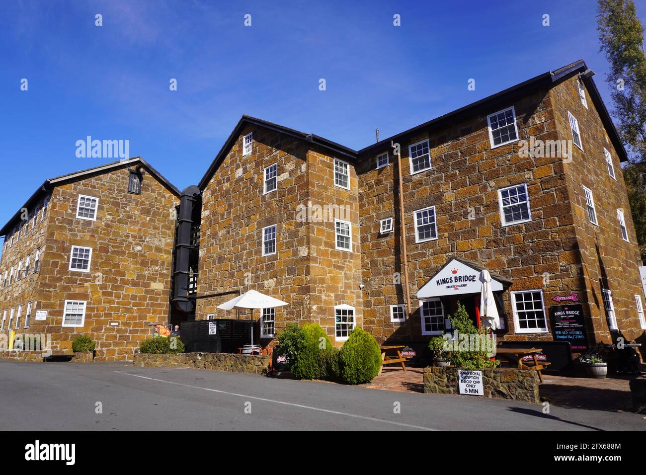 Exterior View of Penny Royal Buildings Stock Photo - Alamy