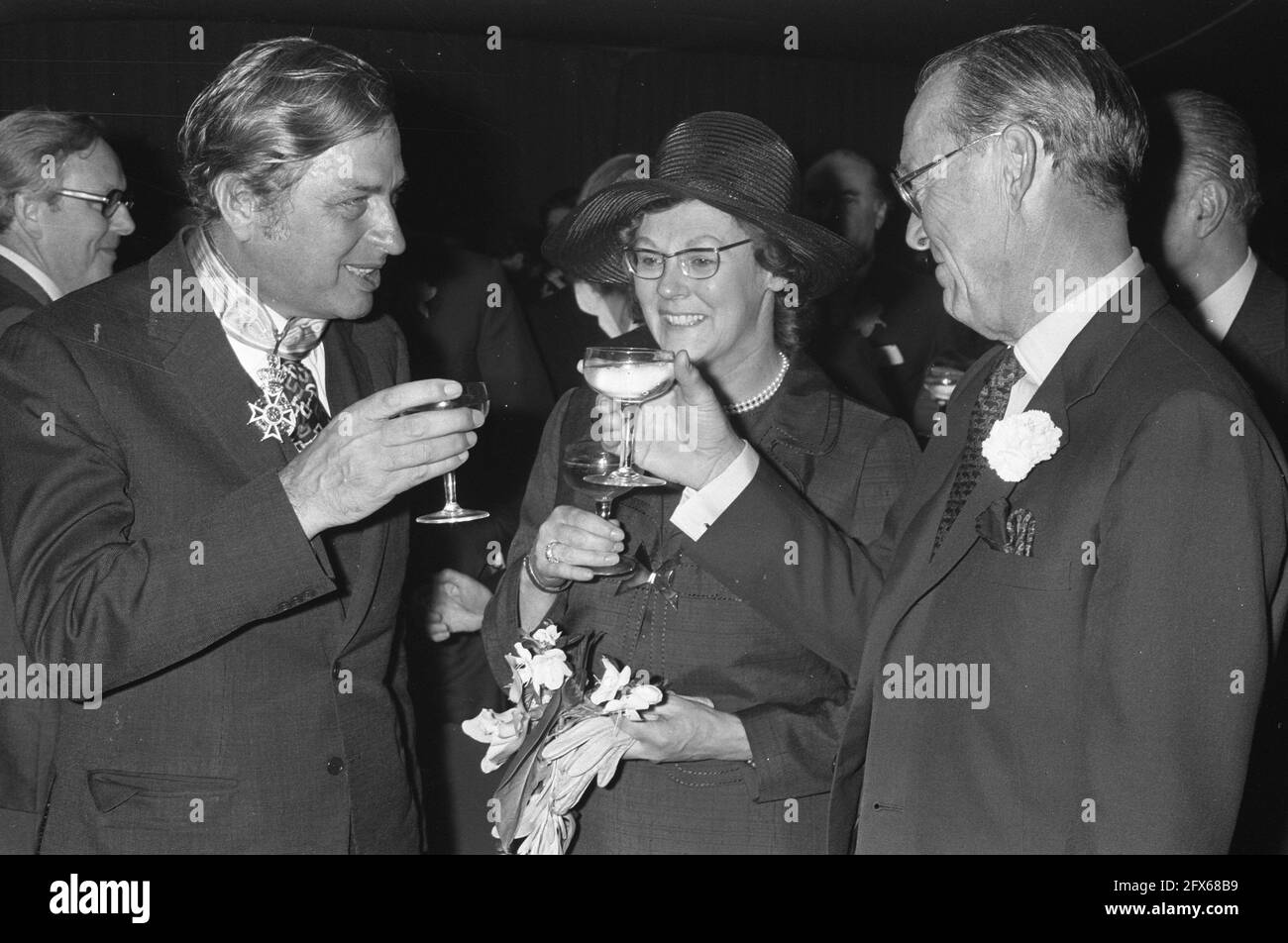 Prince Bernhard opens new building of Merck, Scharp and Dohme in ...