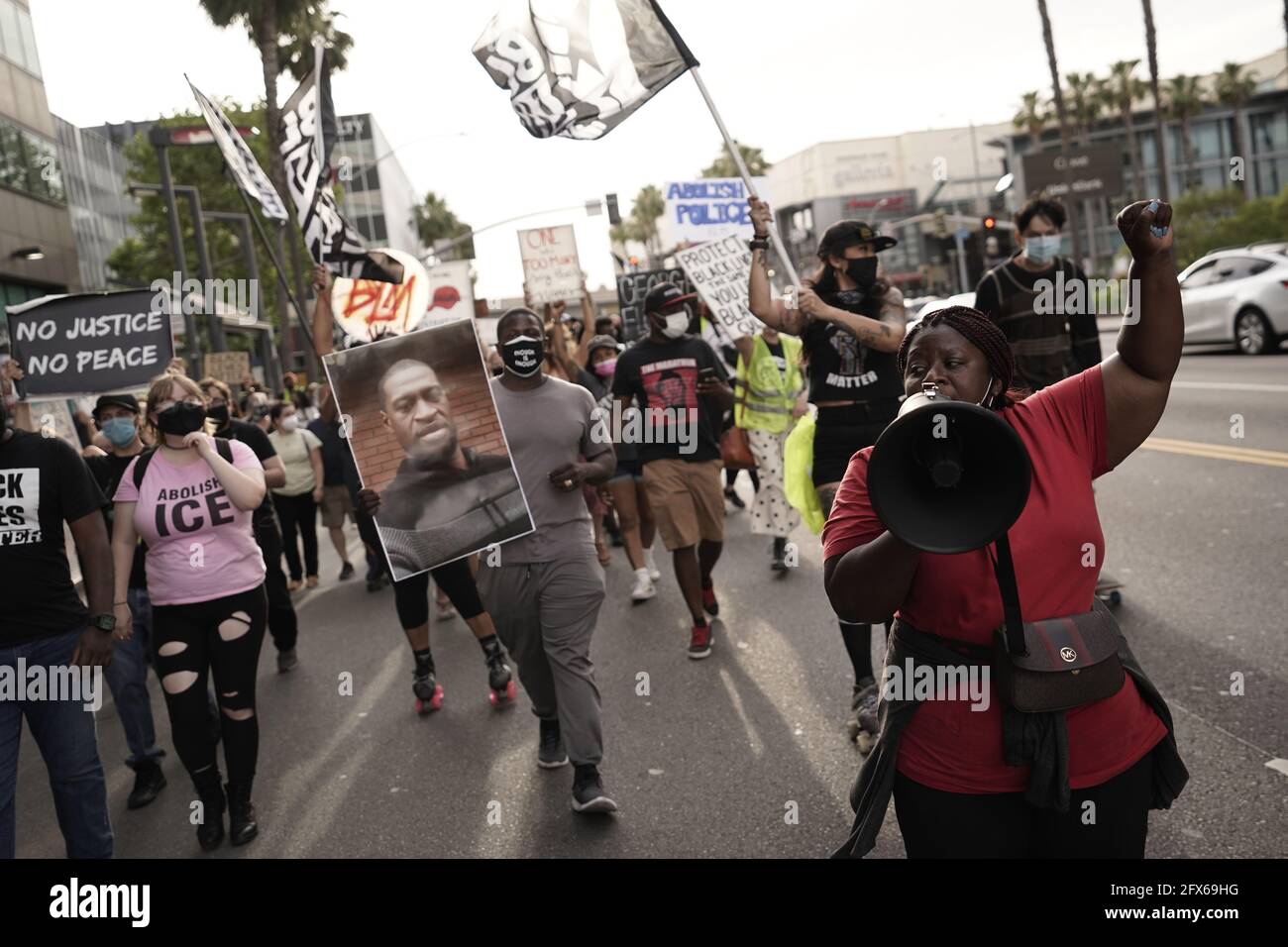 Los Angeles, California, USA. 25th May, 2021. Latora Green has been ...
