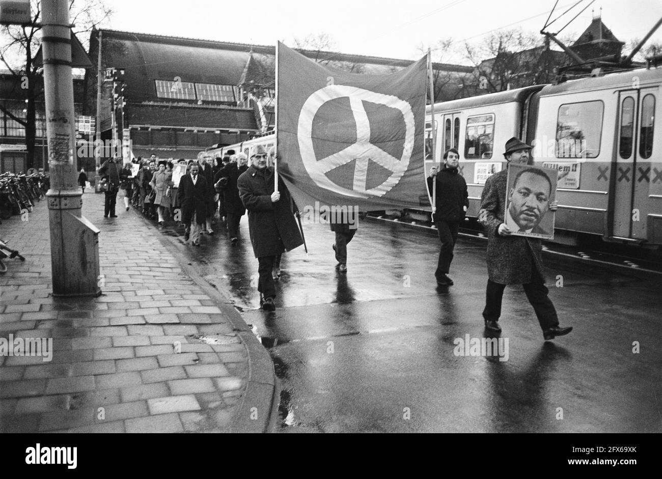 Commemoration of assassination two years ago of Rev. Martin Luther King ...