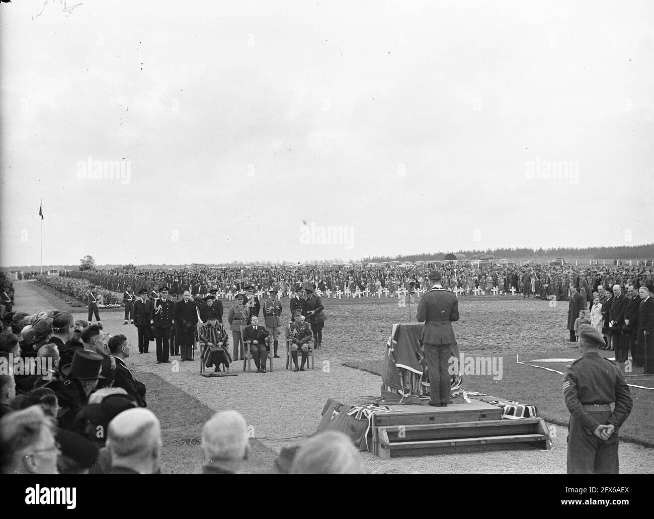 Groesbeek cemetery Black and White Stock Photos & Images - Alamy