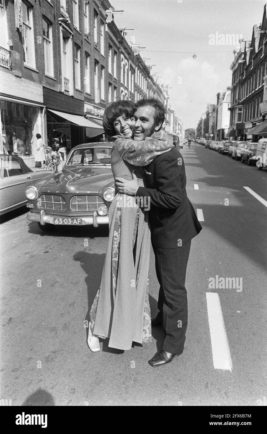 Autumn-winter fashion of couturier Edgar Vos, August 29, 1969 ...