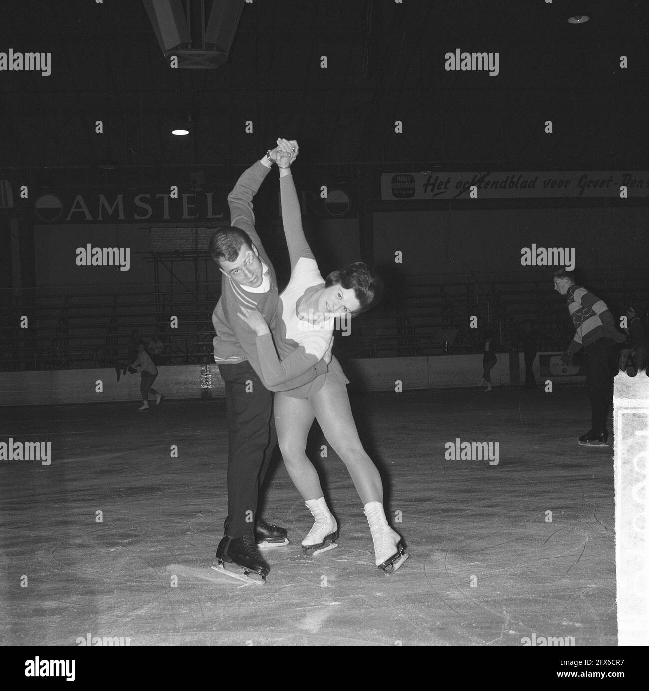 Hague ice dance couple jopie Black and White Stock Photos & Images - Alamy