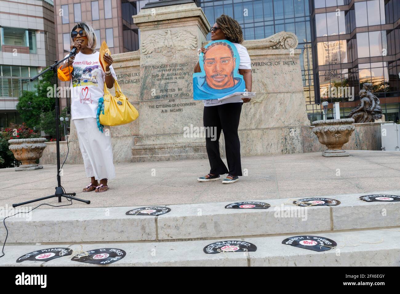 Barbara, whose nephew was Kareem Ali Nadir Jones, a victim of police ...