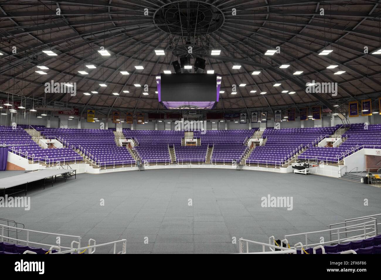 A general view of the William Nicks building interior on the campus of ...