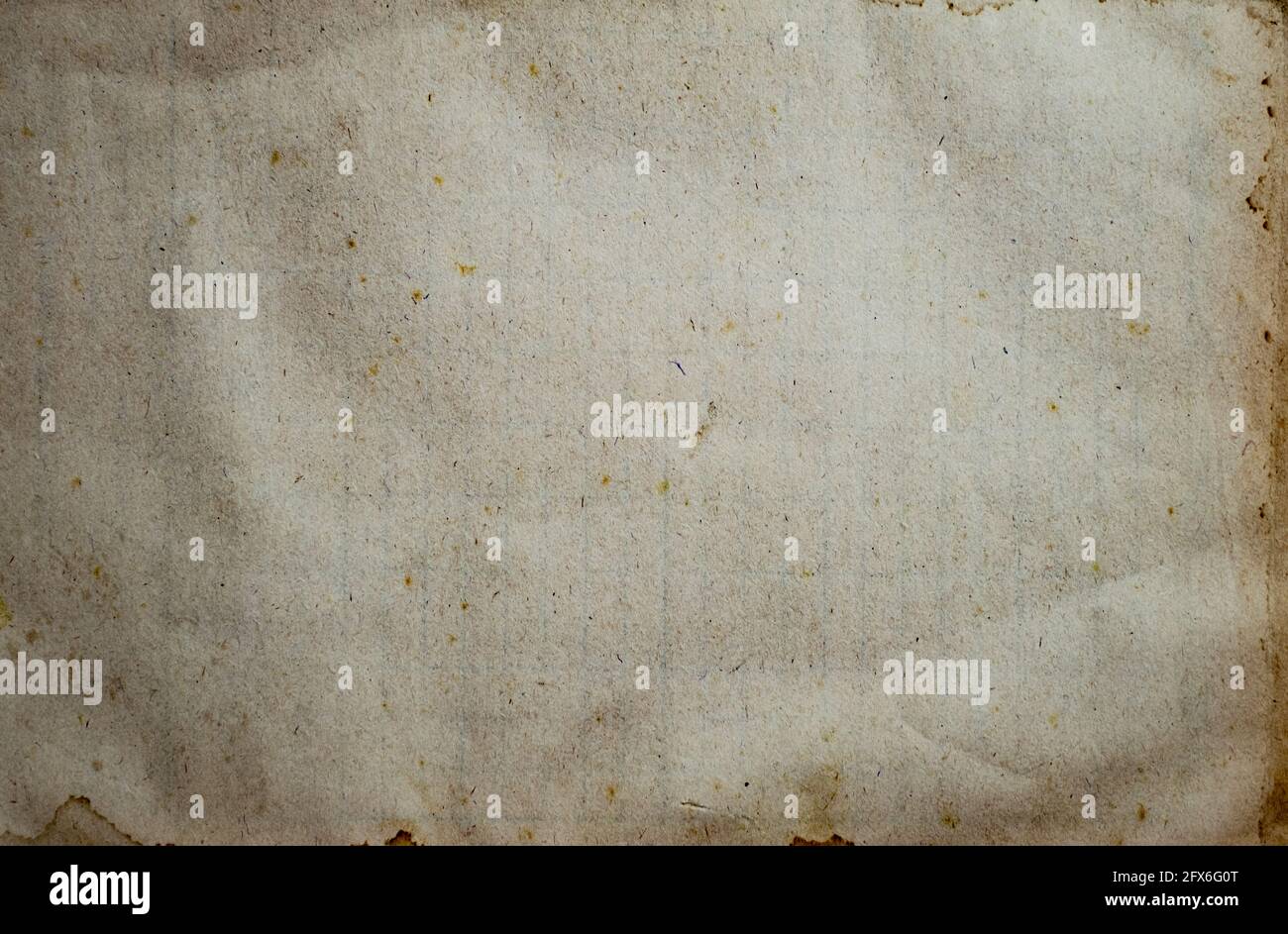 Aging, worn paper with water stains and rough edges Stock Photo - Alamy