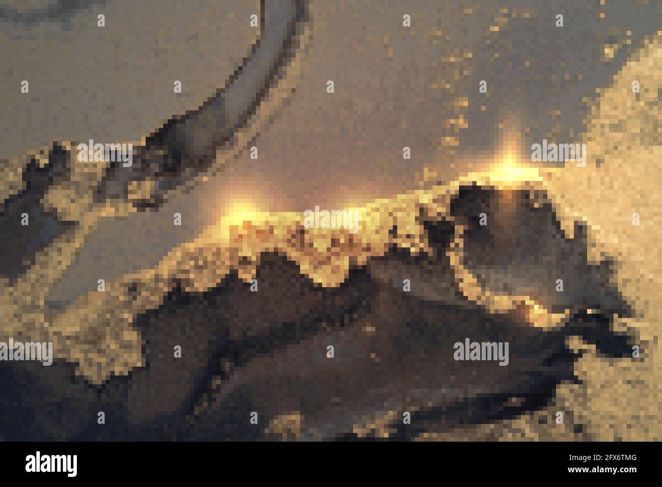 Sparkling gray, blue and gold abstract alcohol ink marble texture ...