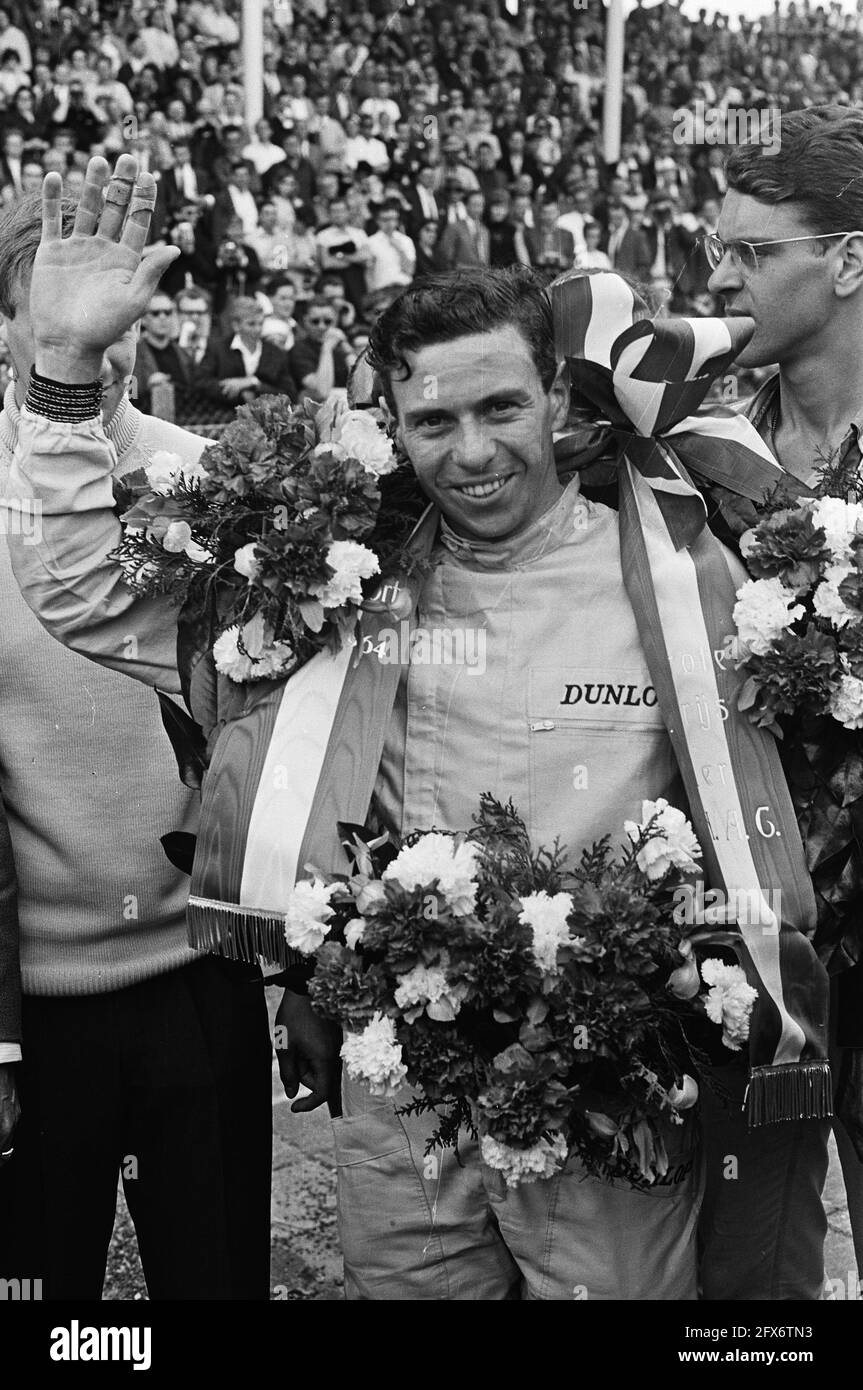 Clark at 1964 Dutch Grand Prix (2 Stock Photo - Alamy