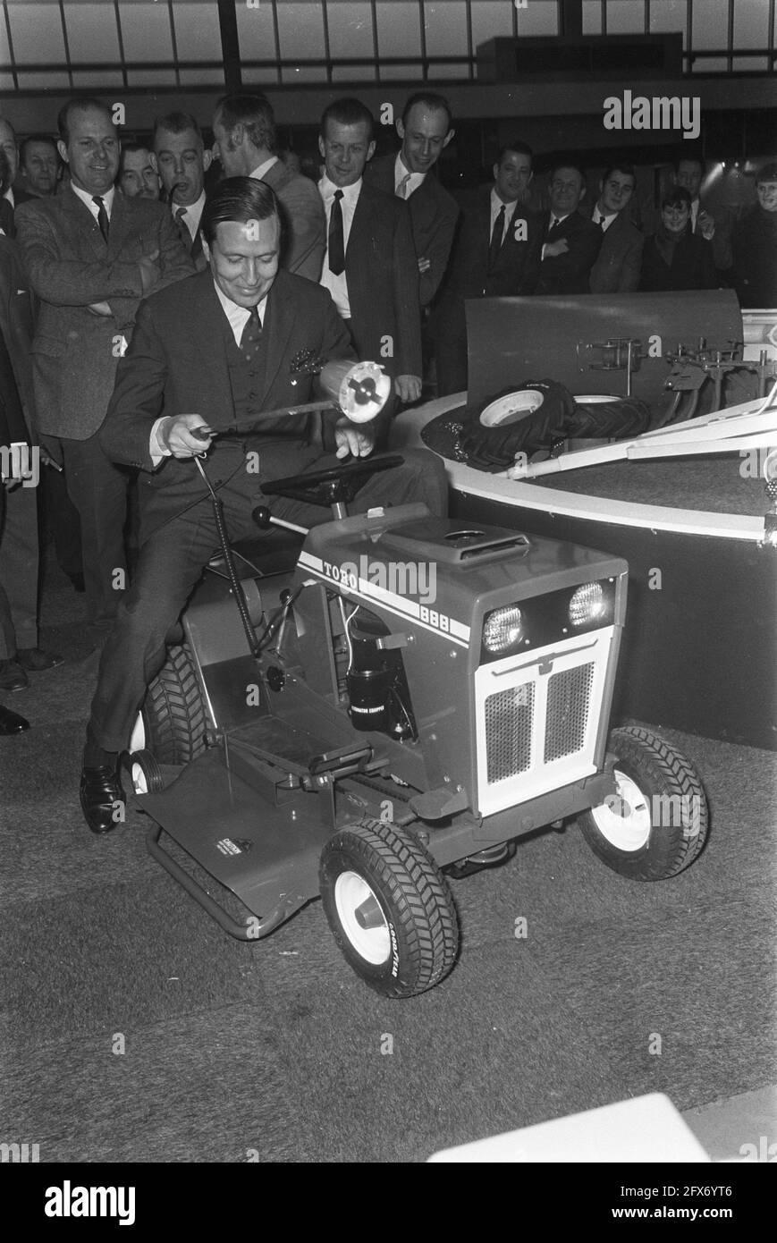 Prince Claus visits agricultural exhibition in RAI Adam. Prince Claus ...