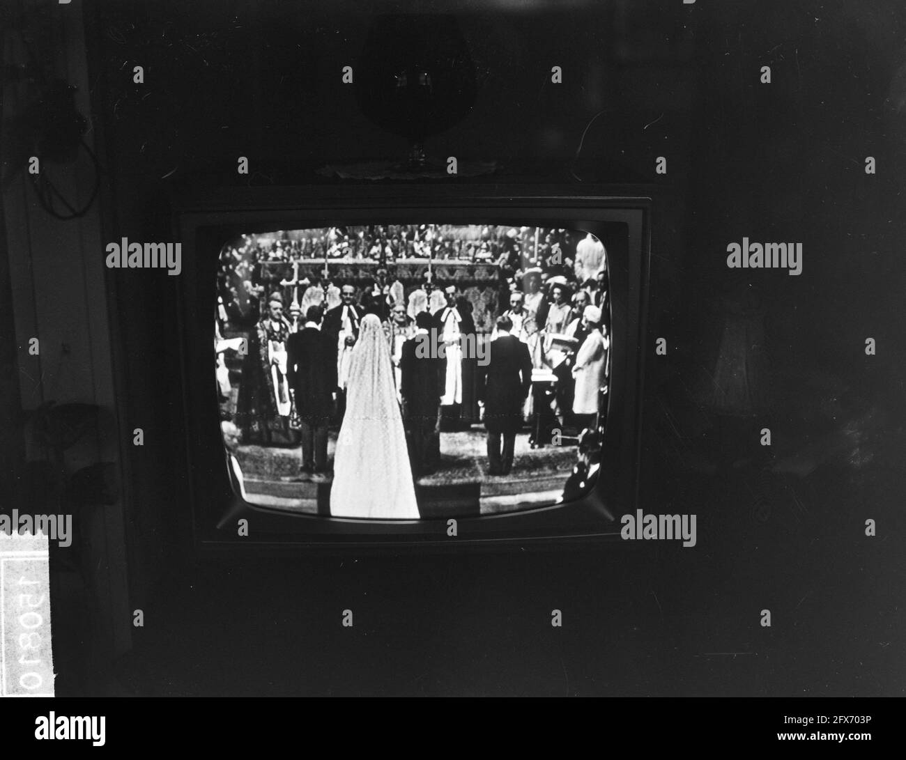 Marriage Princess Alexandra of Kent to Angus Ogilvy [photo from TV], 24 ...