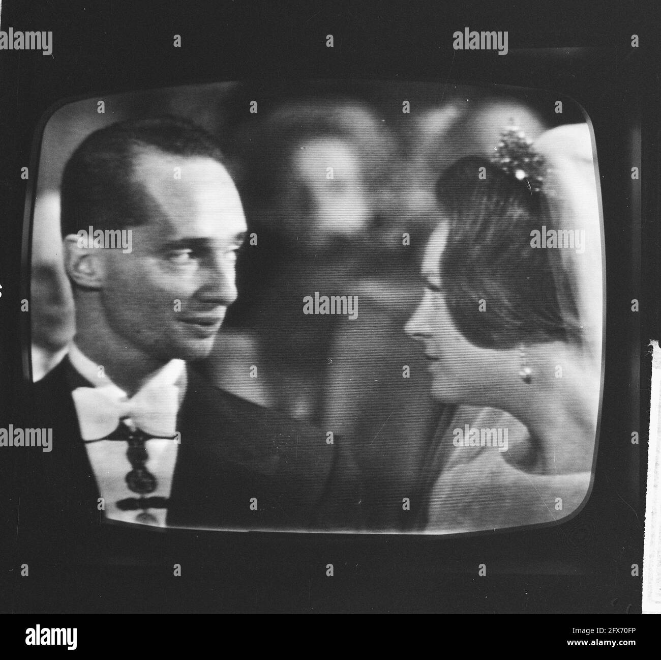 Marriage Princess Irene and Prince Hugo Charles in Rome from television ...