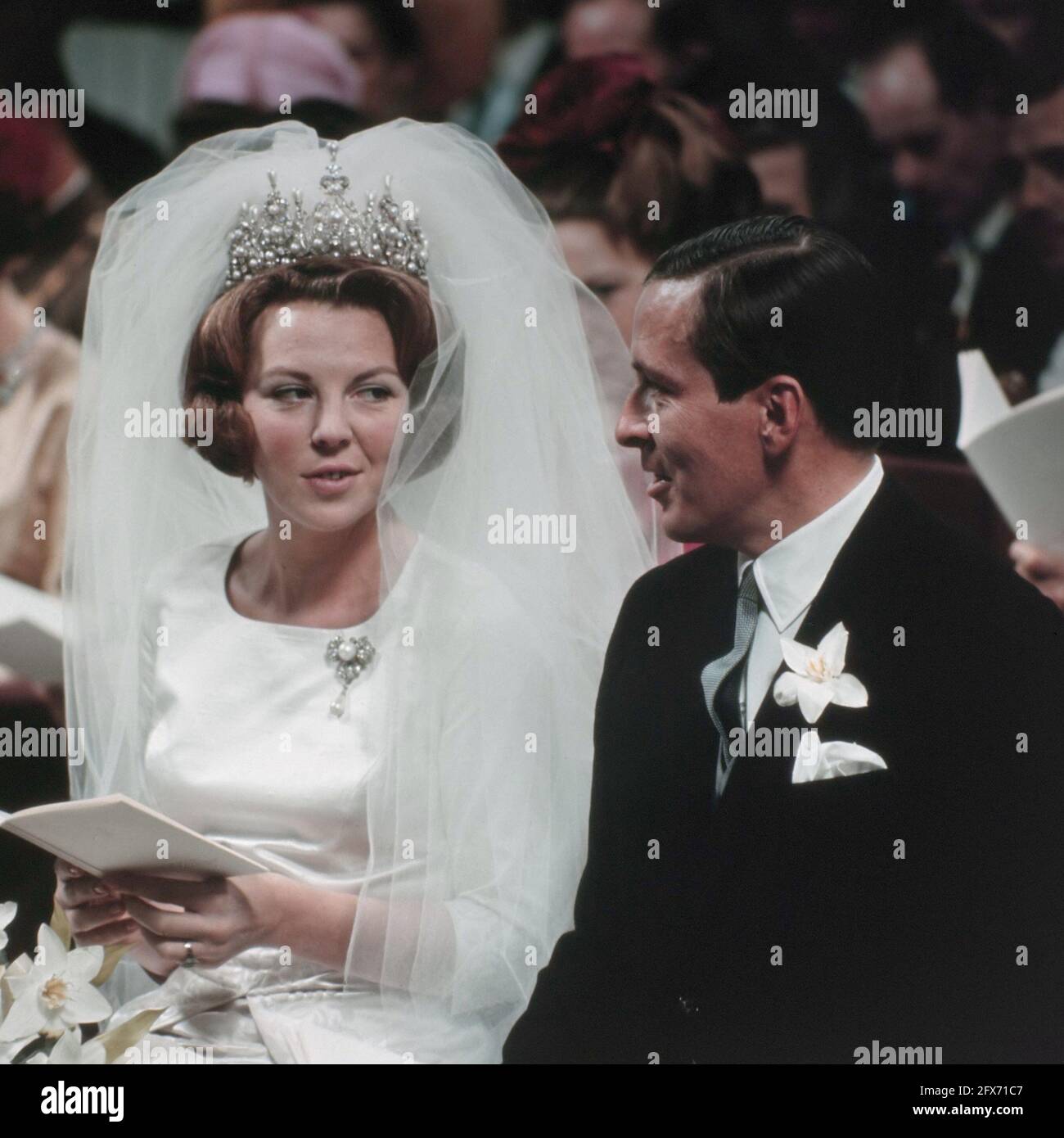 Marriage of princess Beatrix and prince Claus (1966 Stock Photo - Alamy