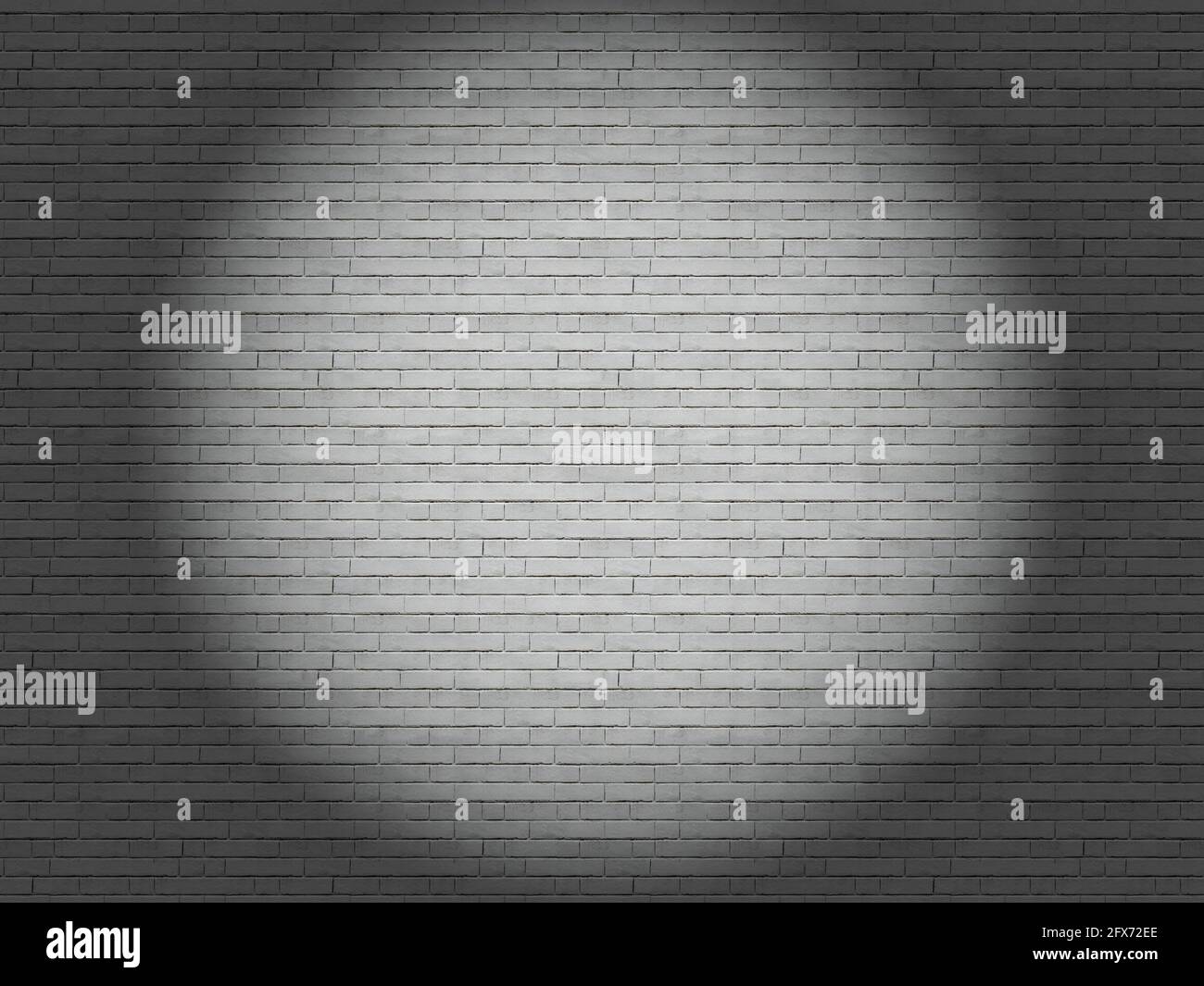 Brick wall texture background. 3d illustration Stock Photo - Alamy