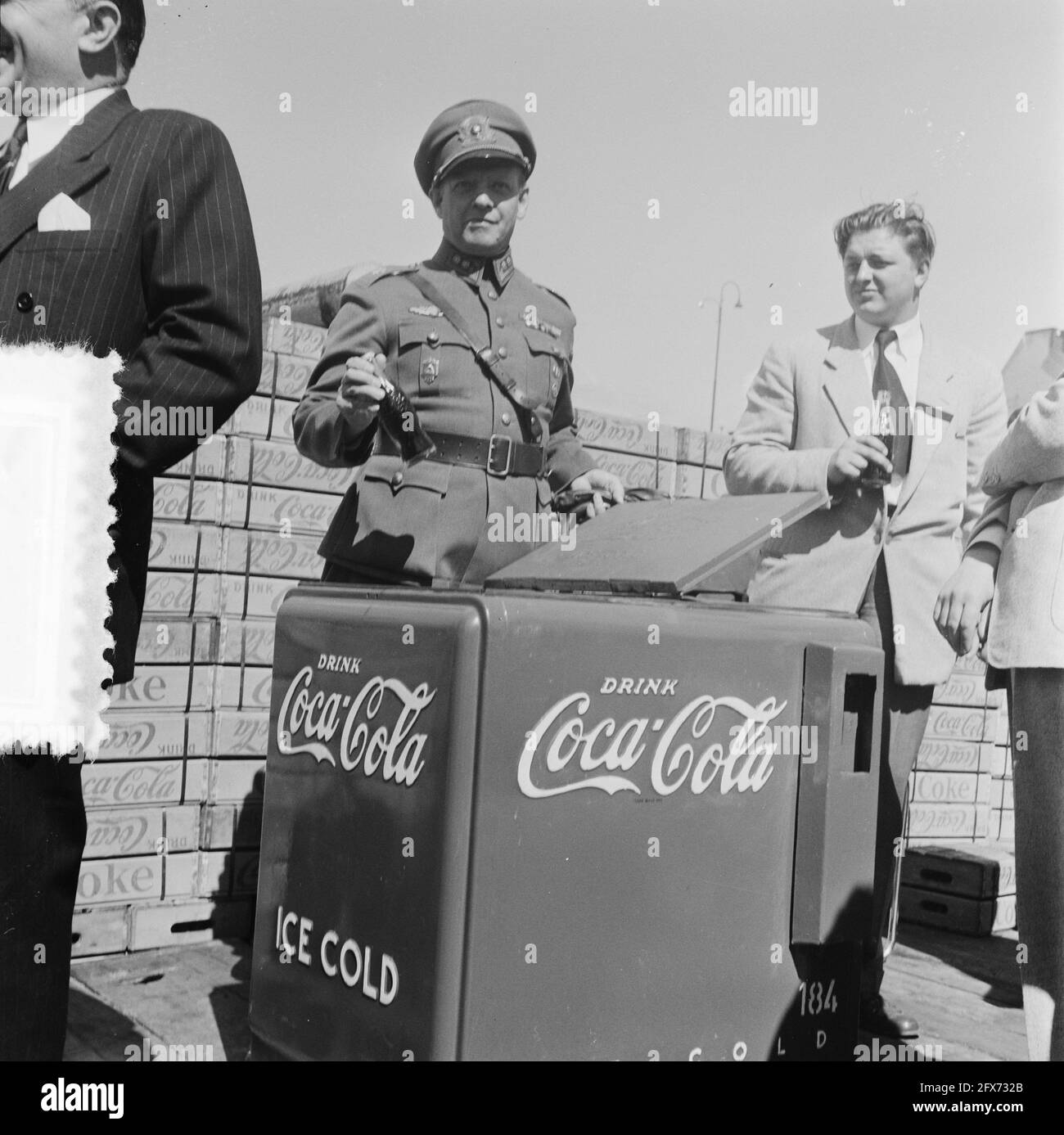 Coca Cola reception Helsinki, July 7, 1952, The Netherlands, 20th ...