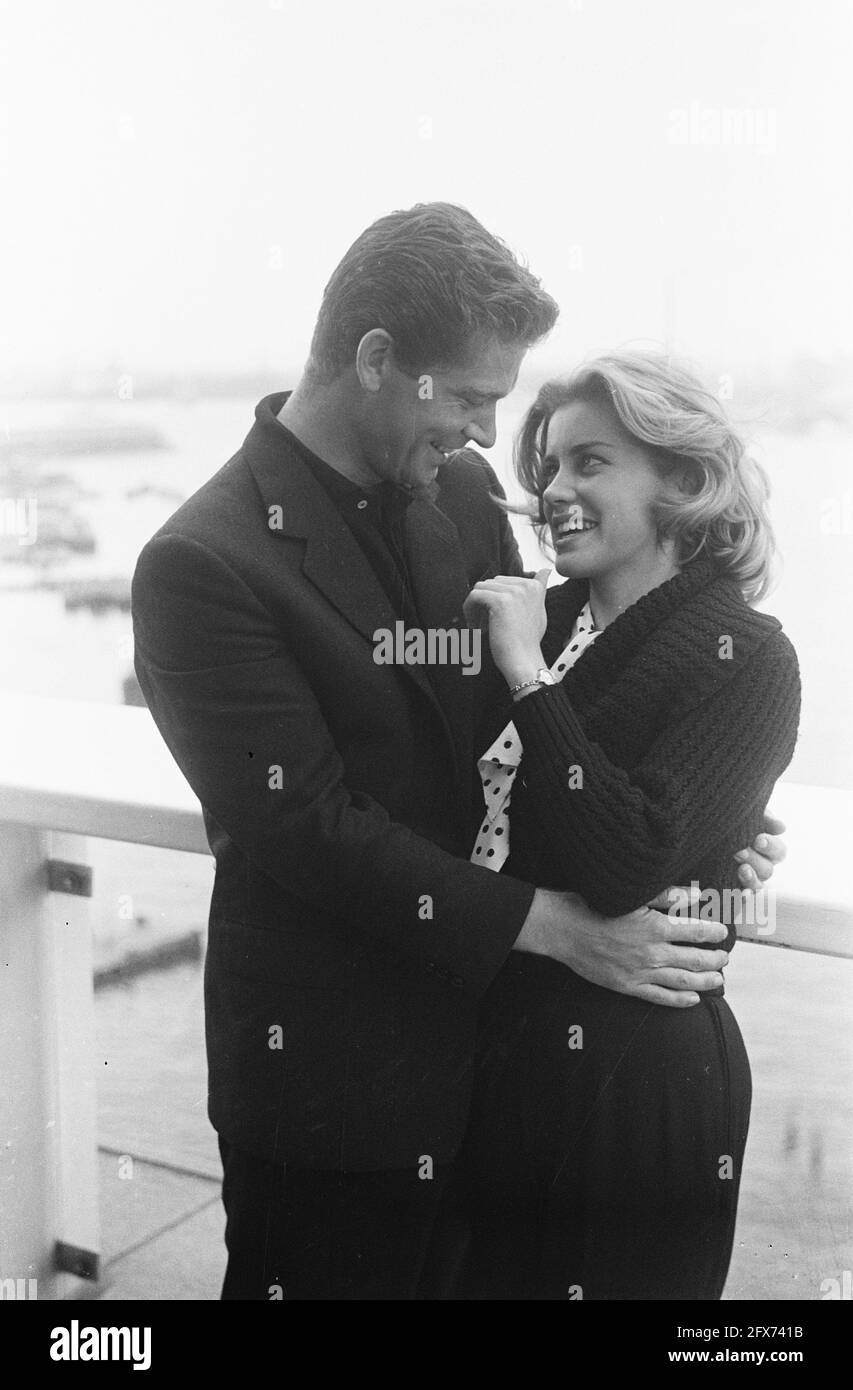 Cocktail party Stephen Boyd and Dolores Hart, June 20, 1961, The ...