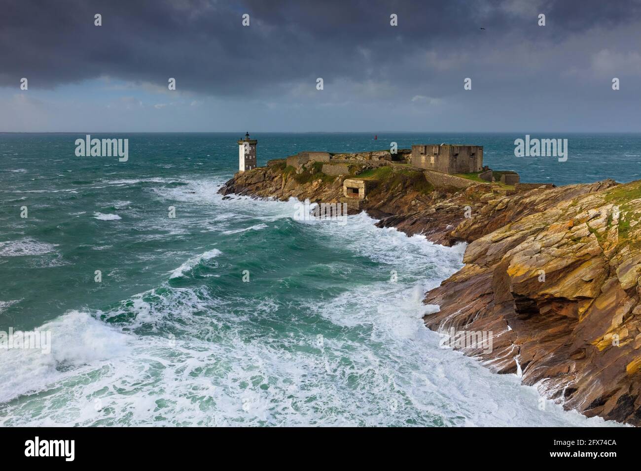 Kermorvan lighthouse hi-res stock photography and images - Alamy